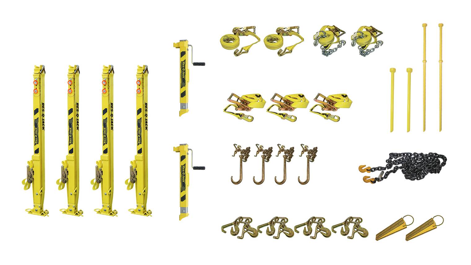 KIT ESTABILIZACION RES-Q-JACK STEEL X-STRUT (STX-4PTX) - Start Fire