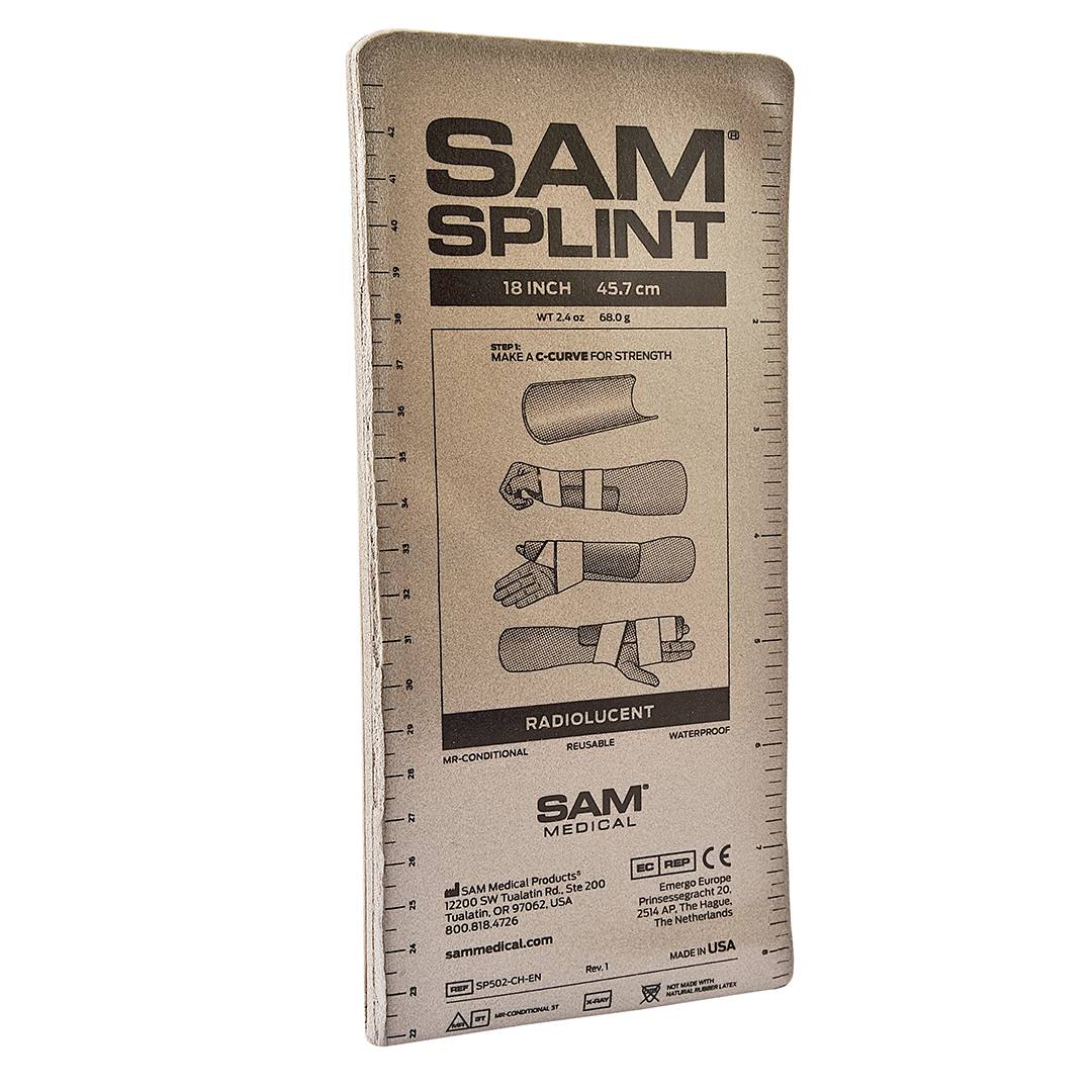 FERULA SAM SPLINT 45.7 cm PLANA (18") MILITAR - Start Fire