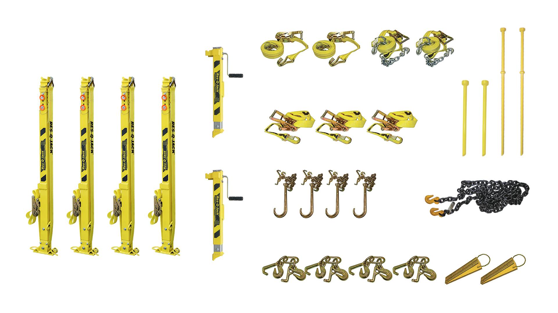 KIT ESTABILIZACION RES-Q-JACK STEEL X-STRUT (STX-4PTX) - Start Fire