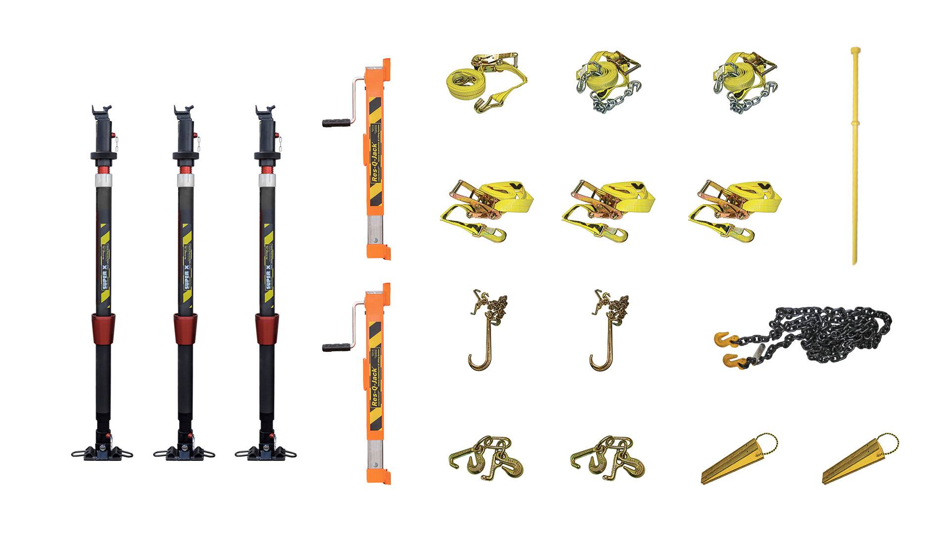 KIT ESTABILIZACION RES-Q-JACK SUPER X-STRUT (SPX-TX3P) - Start Fire