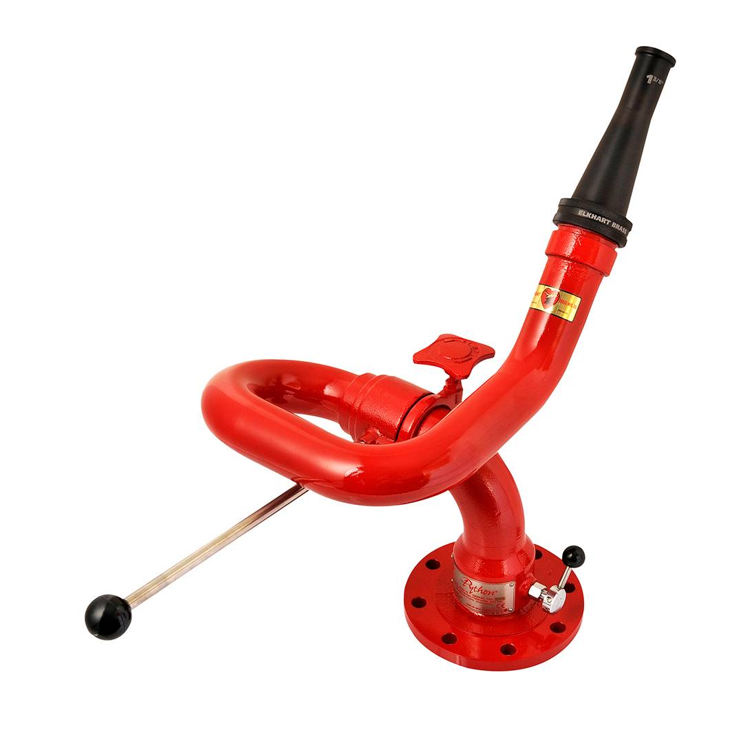 MONITOR FIJO PYHTON 1250 gpm + BOQUILLA DELUGE 181-A - Start Fire