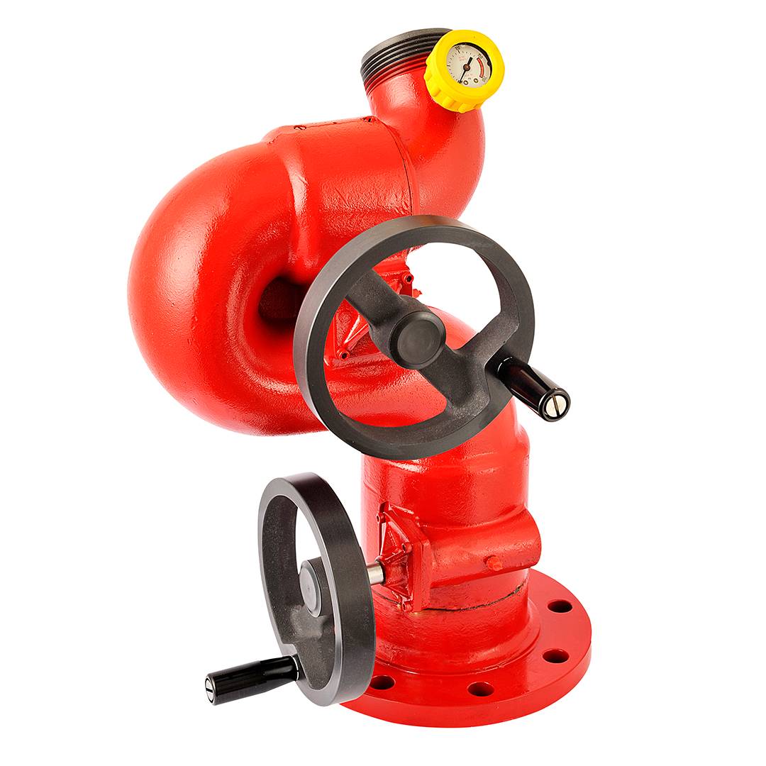 MONITOR FIJO VULCAN 1250 gpm 2.5 NH FLANJE 4" - Start Fire