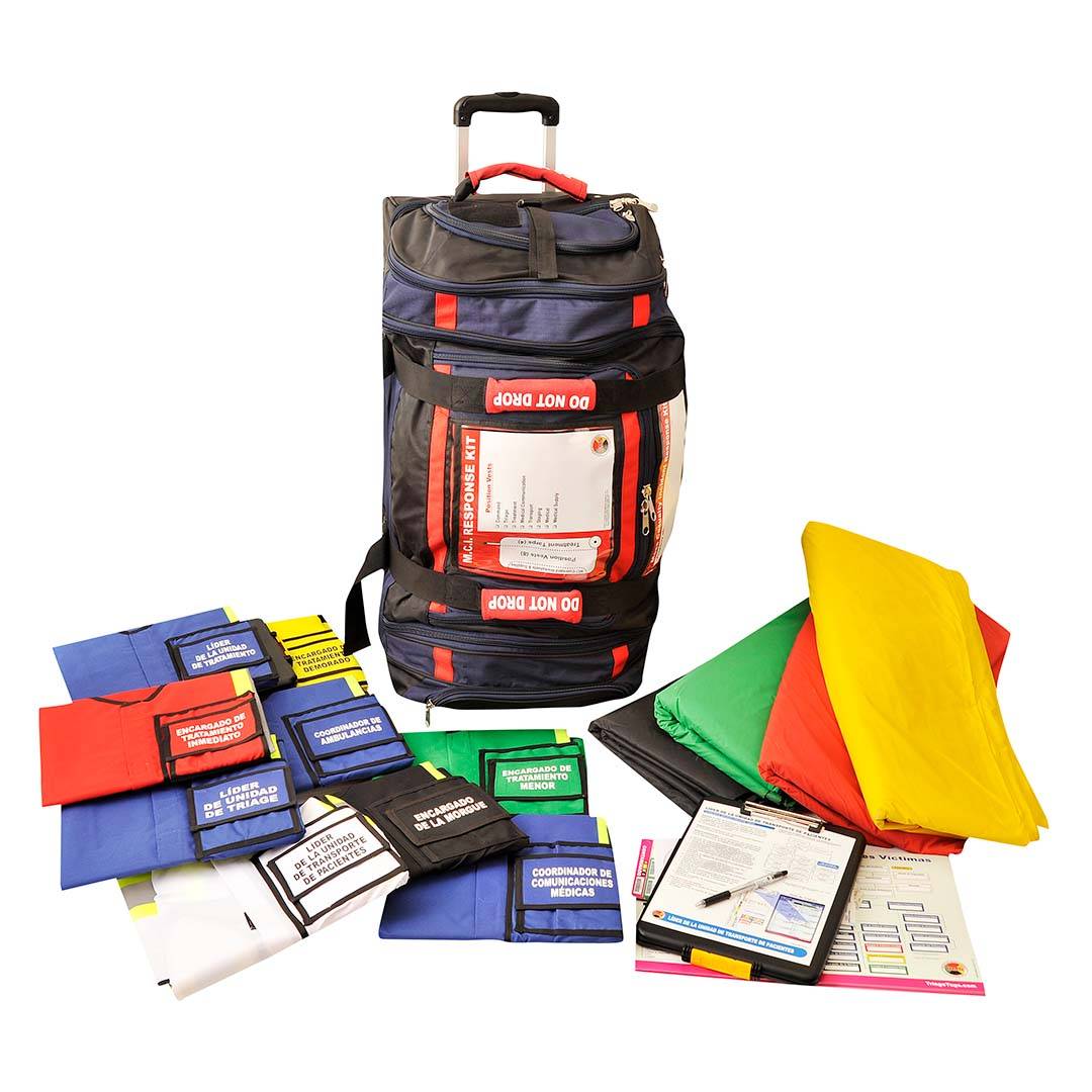 KIT DE RESPUESTA RAPIDA TRIAGE 9 POSICIONES - Start Fire