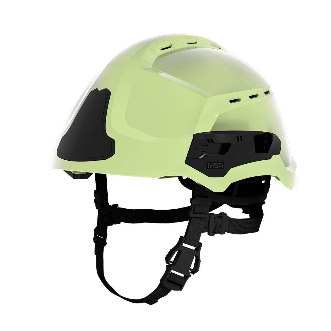 CASCO RESCATE E INCENDIO MSA F2XR FOTOLUMINISCENTE REF-AMARI - Start Fire